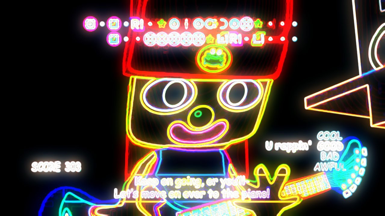 Parappa plays funky music VOCODED to Miss The Rage, Gangsta's Paradise ...