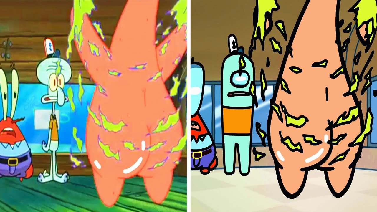 SpongeBob In Among Us: PATRICK GIRL - YouTube