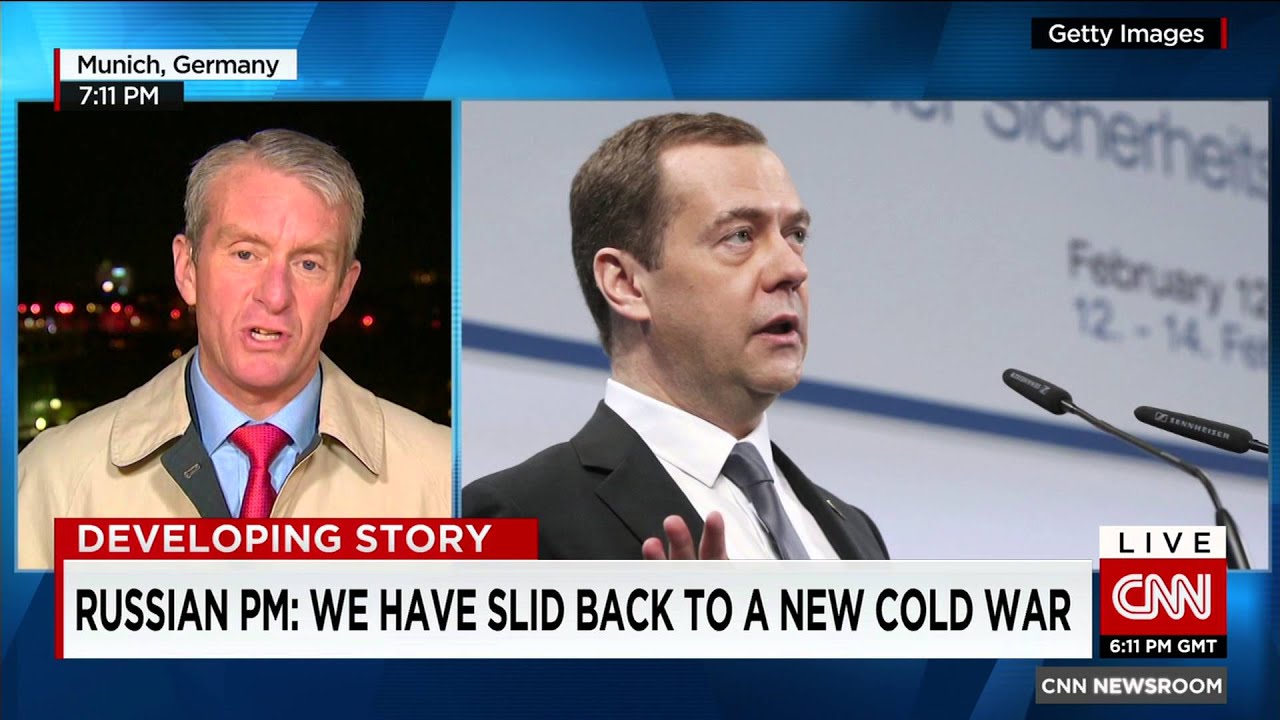 Russia claims it's entering a "new Cold War" with the west - YouTube
