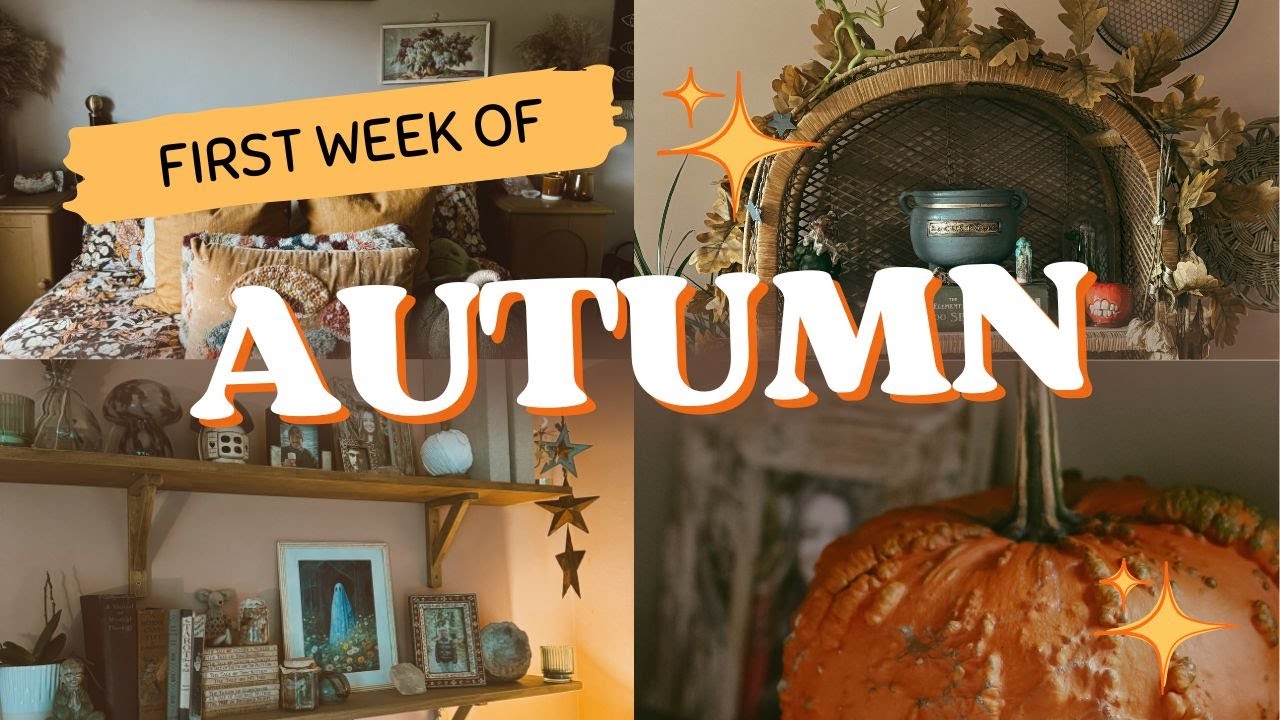 The First Week of Autumn - Home decor, autumn movies, books and making ...