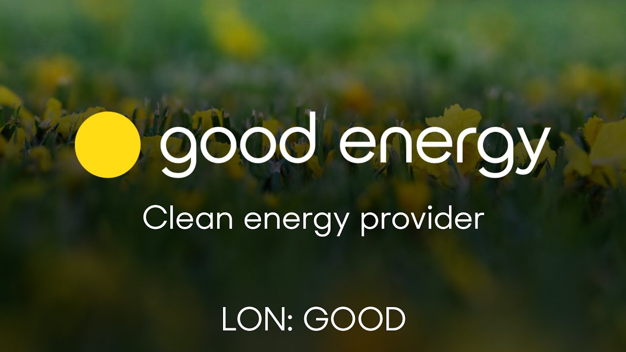 Renewable Energy Provider Good Energy, financial results - YouTube