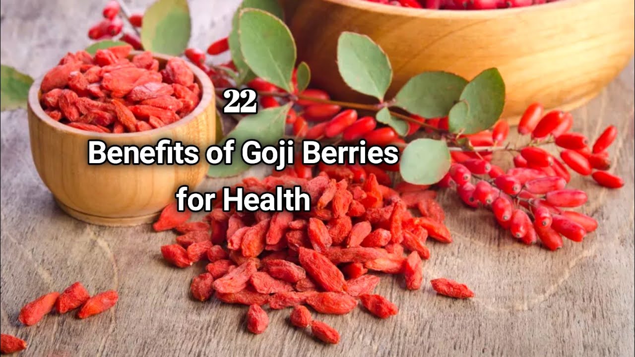 Benefits of Goji Berries for Health - YouTube
