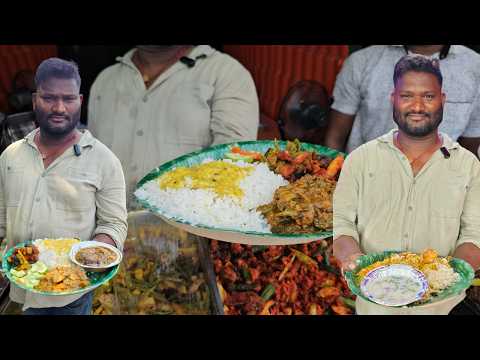 Unlimited MealRs.80/-Only | Best Veg & Nonveg  Thali In Bhubaneswar | Street Food India