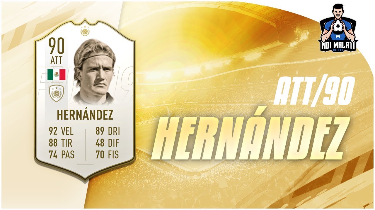 FIFA 19 | LUIS HERNÁNDEZ ICON PRIME (90) | Player Review (ITA) - YouTube