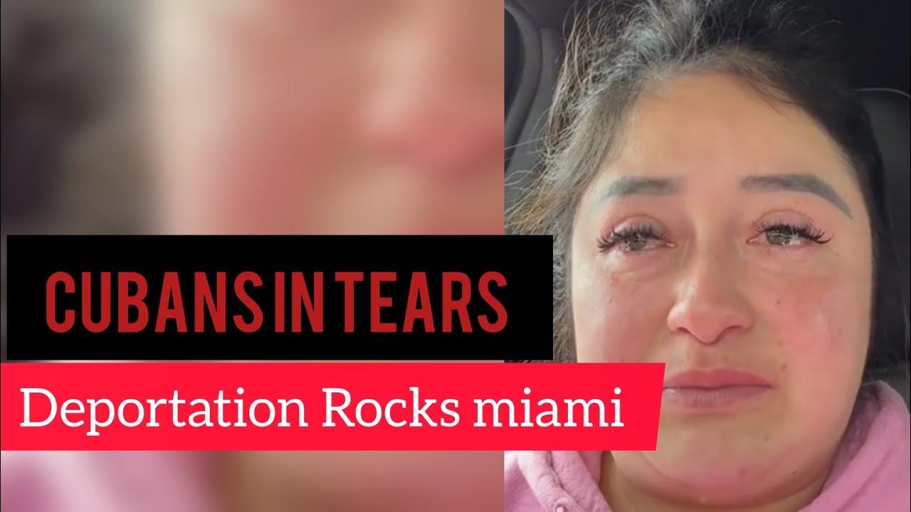 Miami Cubans Cry As ICE Deports Them- FAFO Moment? - YouTube