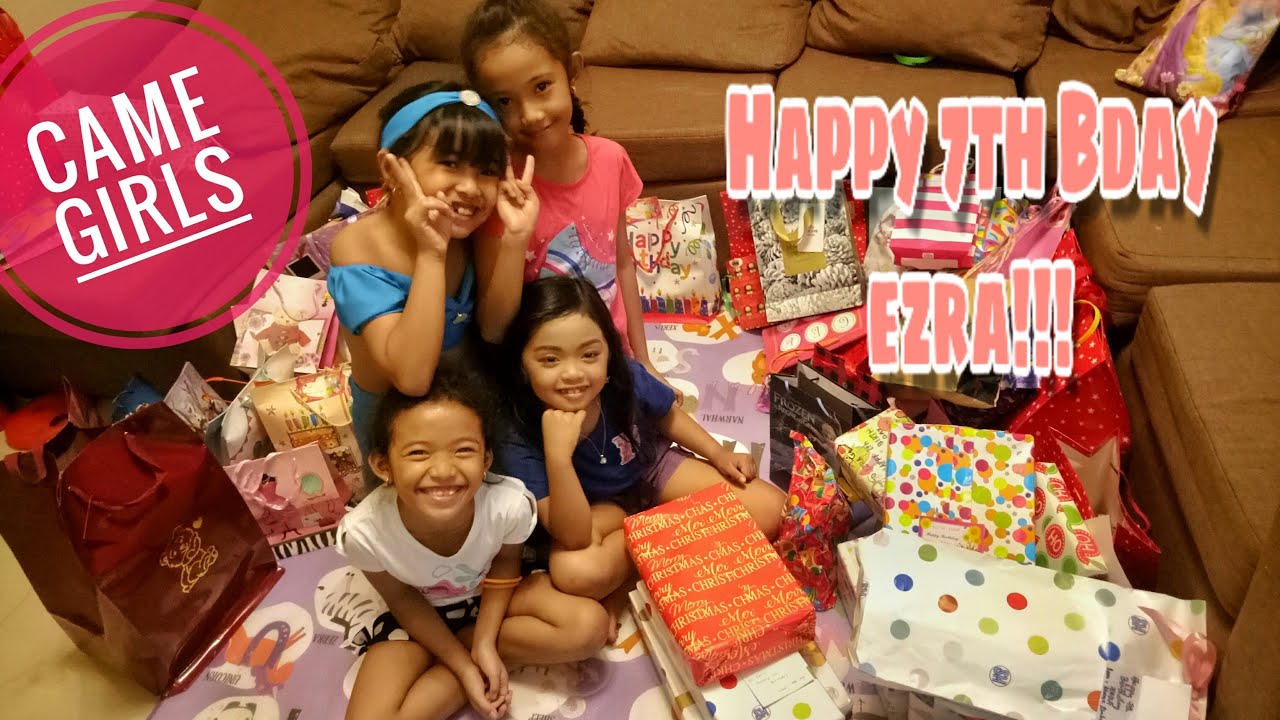 7th Birthday Gifts Opening YouTube 7th-birthday-gifts-opening-youtube