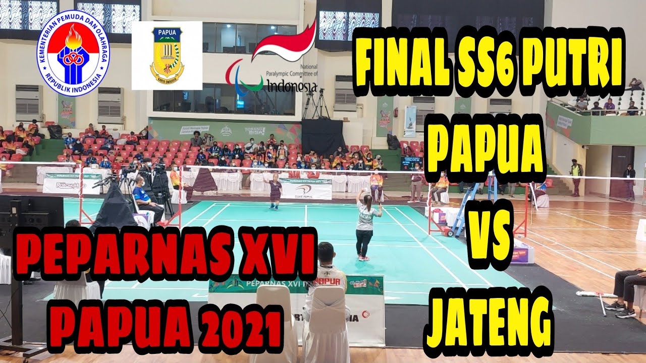 PEPARNAS PAPUA 16|| BABAK 3 || TUNGGAL PUTRI SS6 || YUNIA WIDIA I ...