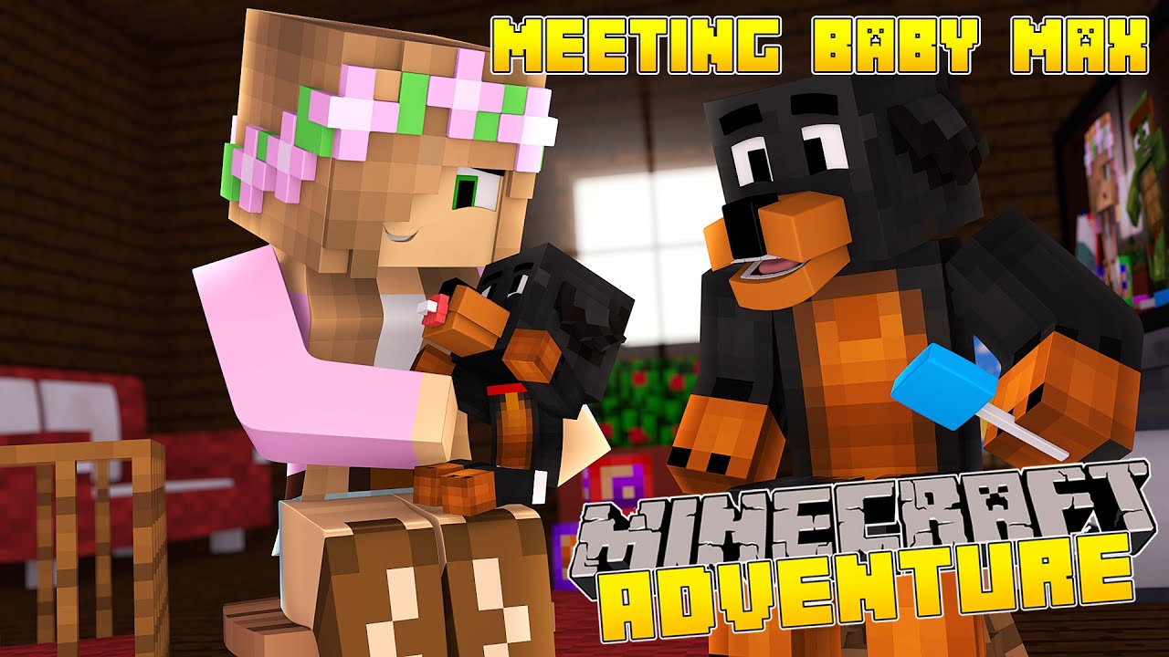 Minecraft - Little Kelly Adventures : MEETING DONUTS BABY BROTHER MAX ...