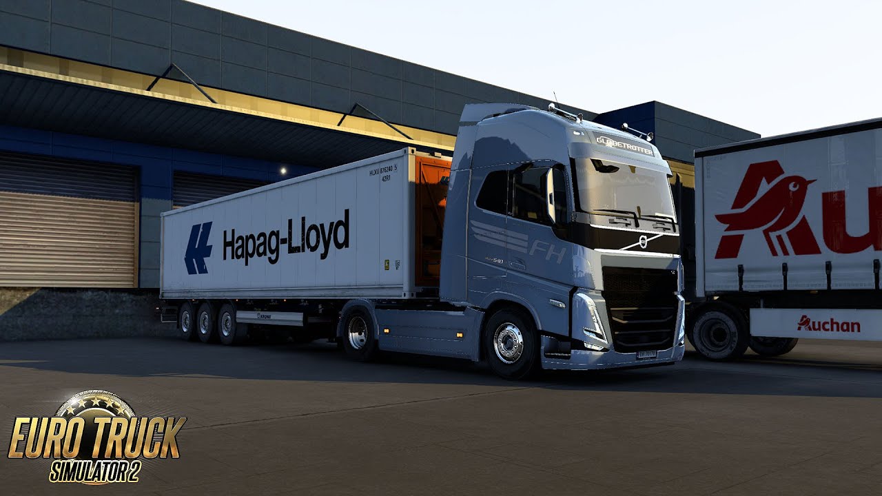 ETS2 Gameplay | Volvo FH5 2020 540 | Rostock DE to Kiel DE | Reefer ...