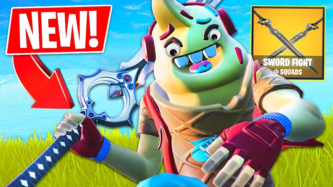 *NEW* Fortnite *SWORD FIGHT* Game Mode!! (Fortnite Battle Royale ...