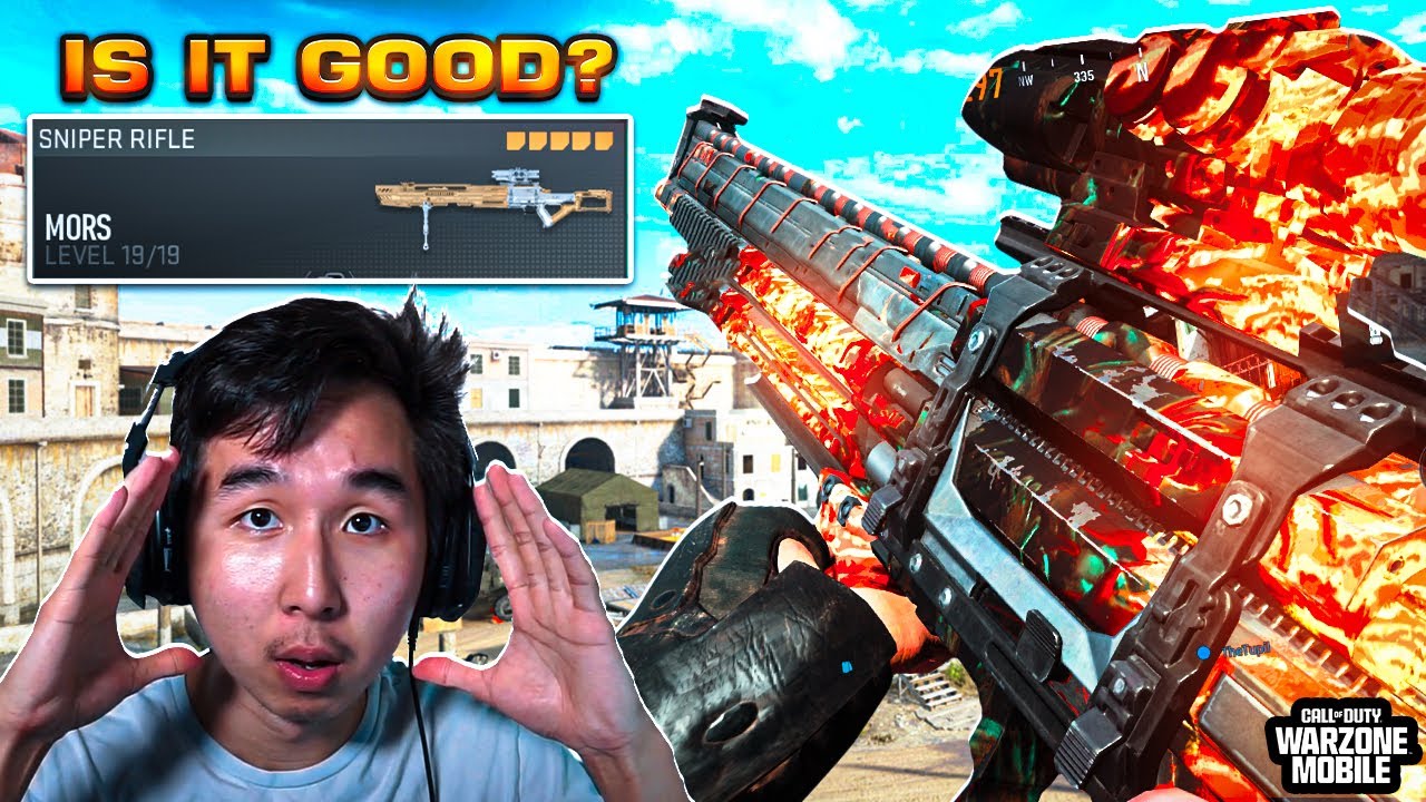 #1 WZM SNIPER TRIES OUT THE *NEW* MORS SNIPER - YouTube