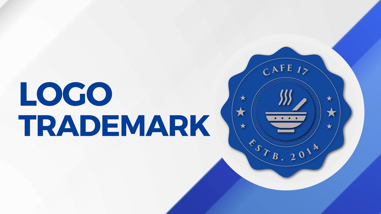 How to create TRADEMARK LOGO I Logo Designing - YouTube