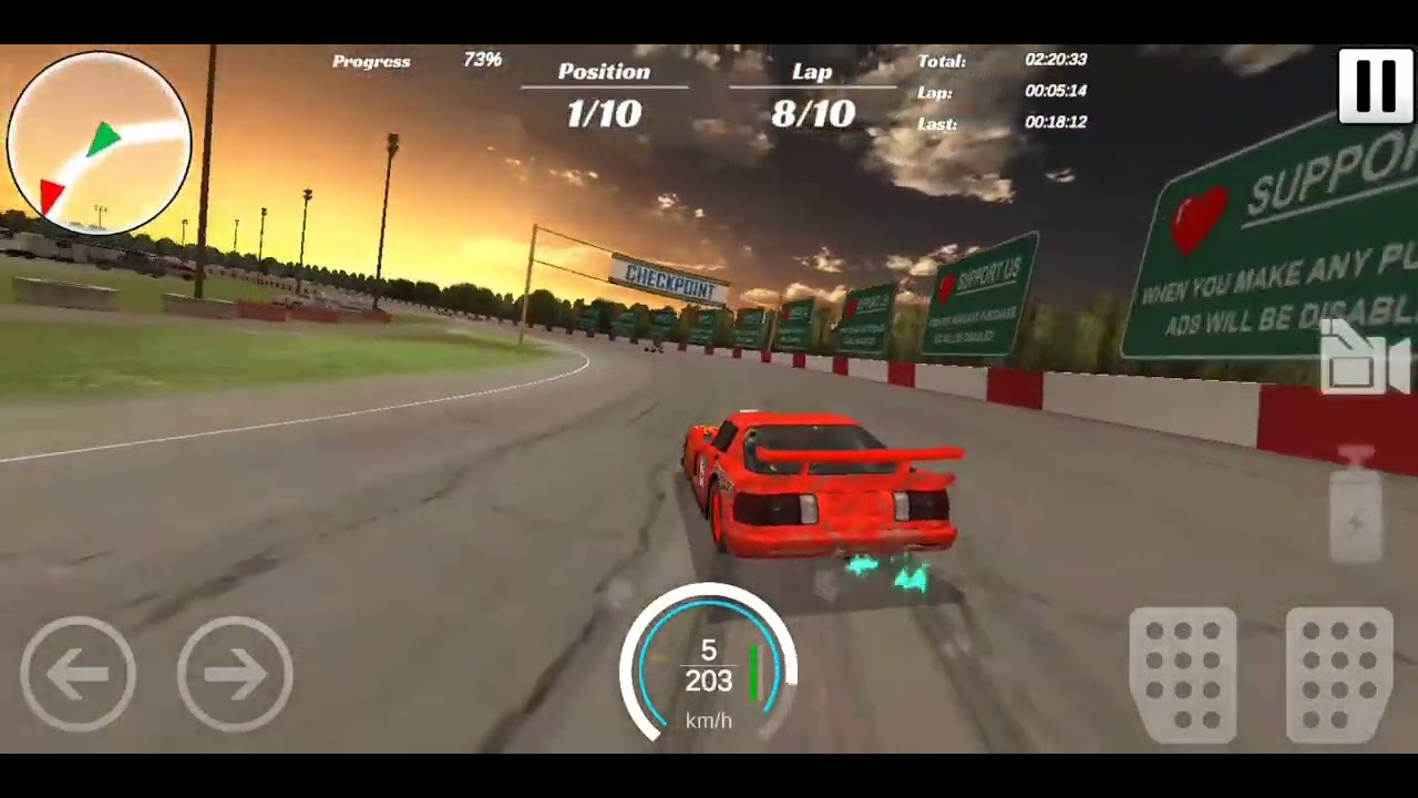 Driving a Lightning McQueen car in Demolition Derby 3 - YouTube