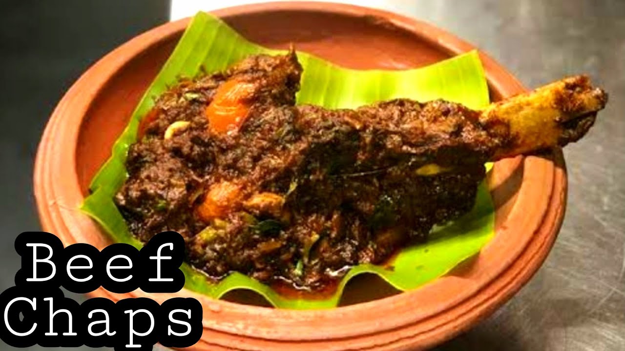 Restaurant Style Beef Chaps | Beef Chap Recipe | How to make Beef chaps ...