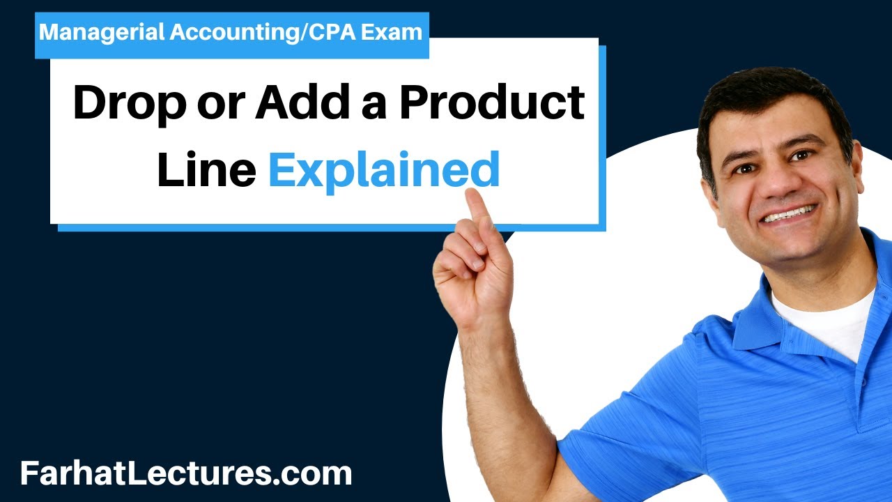 Drop or Add a Product Line Explained. - YouTube