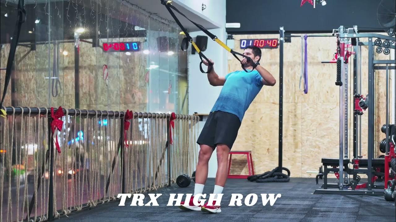 TRX HIGH ROW - YouTube
