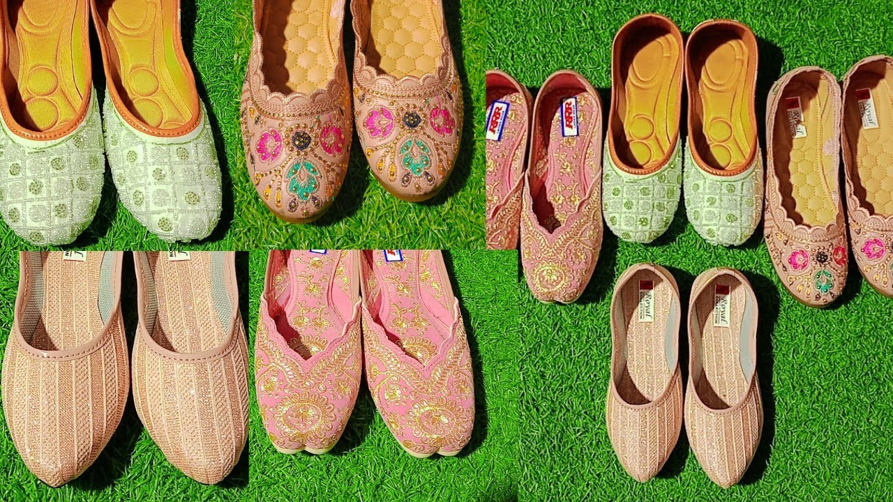 Trending Punjabi Juti Collection 🥰|| New Punjabi juti design for ladies ...