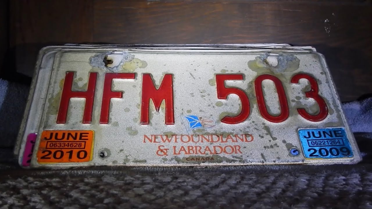 The License Plates Collection (22) - YouTube