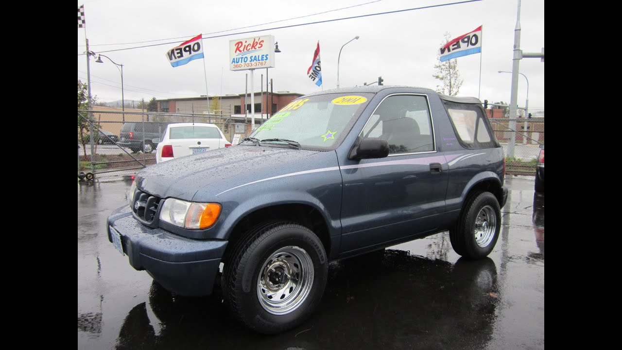 2001 KIA SPORTAGE 4X4 SOLD!!! - YouTube