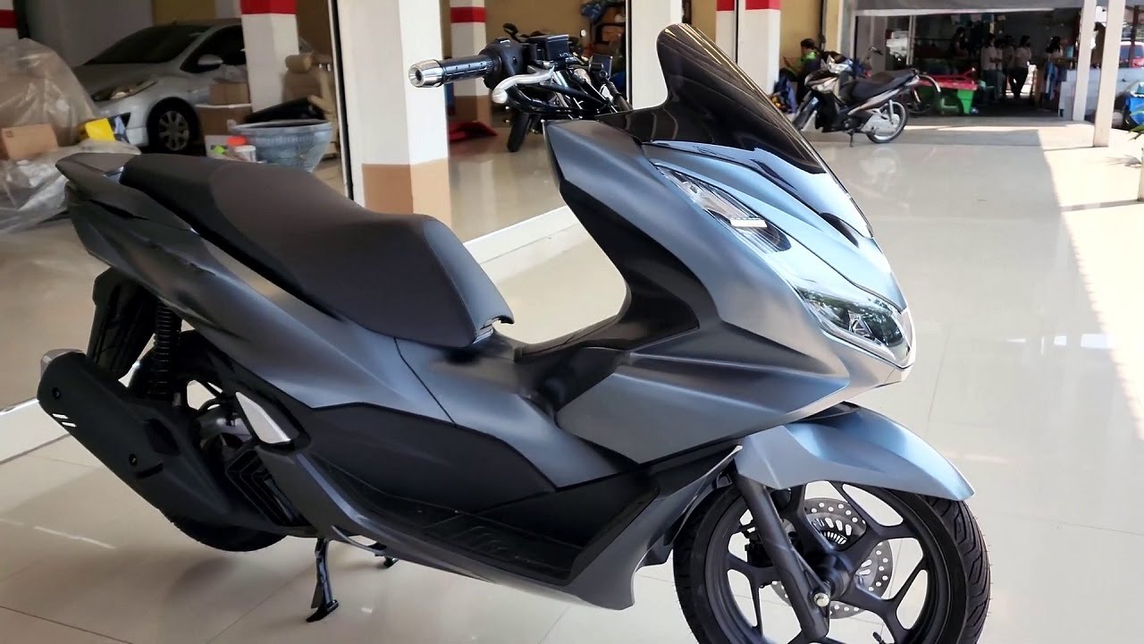 New 2022 HONDA PCX160 Dim Grey All Details - YouTube