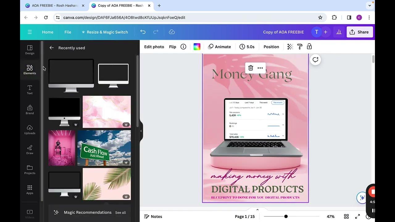 CANVA EDIT (DFY FREEBIE) - YouTube