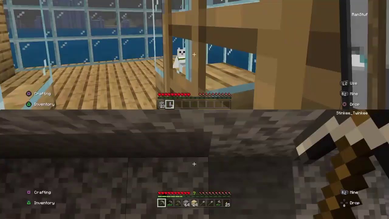 Minecraft-Random Craft 2 / House construction - YouTube
