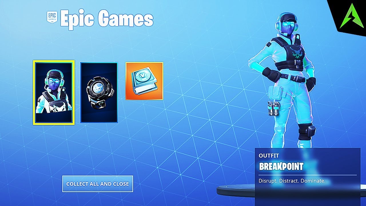 Noul Skin *BREAKPOINT* Bundle in Fortnite.. - YouTube