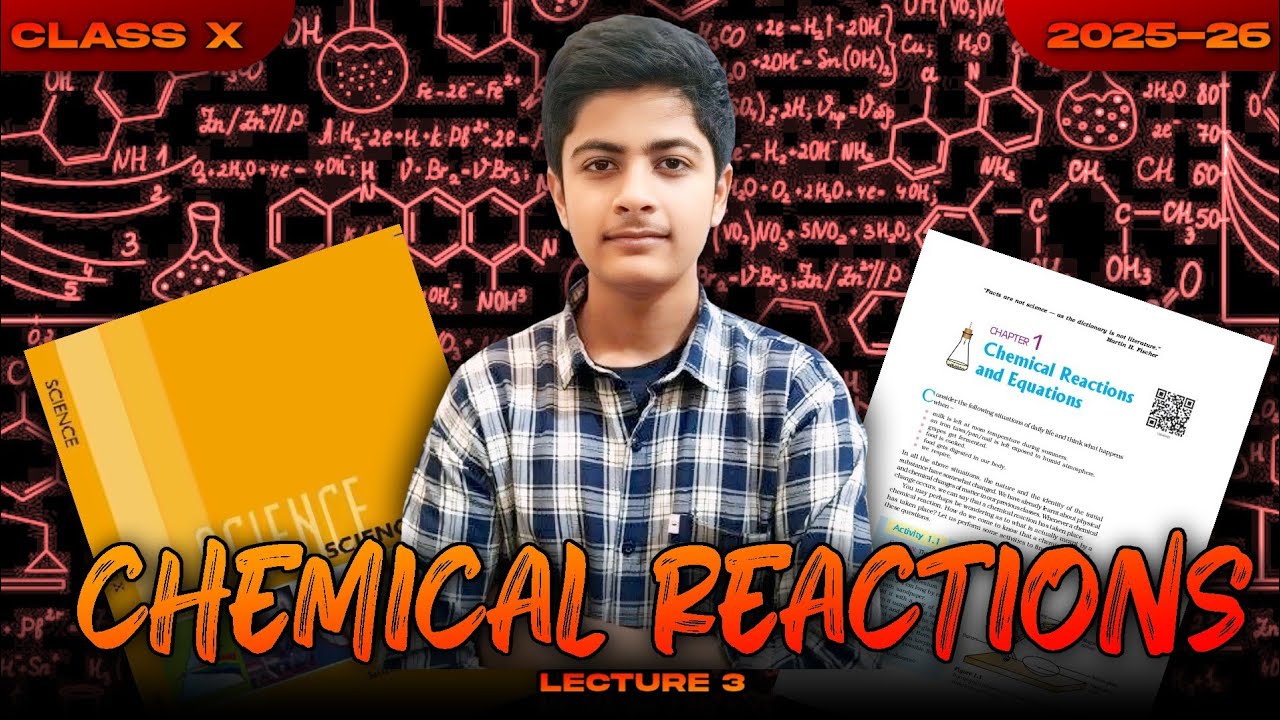 Class 10 chemistry chemical reaction and equation lecture 3/class 10 science chapter 1#next ...