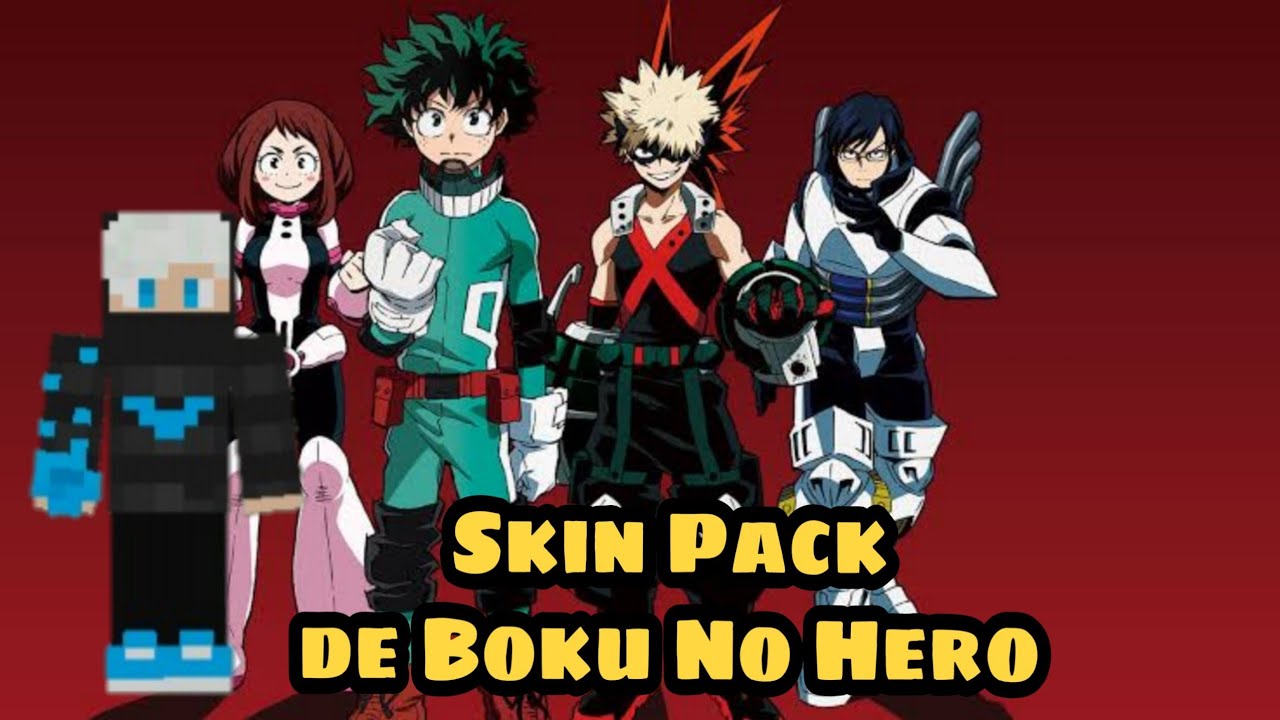 Skin Pack De Boku No Hero Para Minecraft Pe (download na Descrição ...