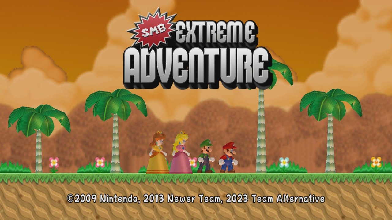 SMB Extreme Adventure (Updated Version1.3) #1 Walkthrough 100% - YouTube