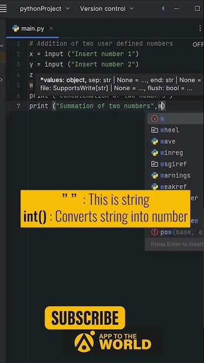 Concatenate in Python. Python for Beginners. #pythontutorial #easypython #shortsyoutube - YouTube