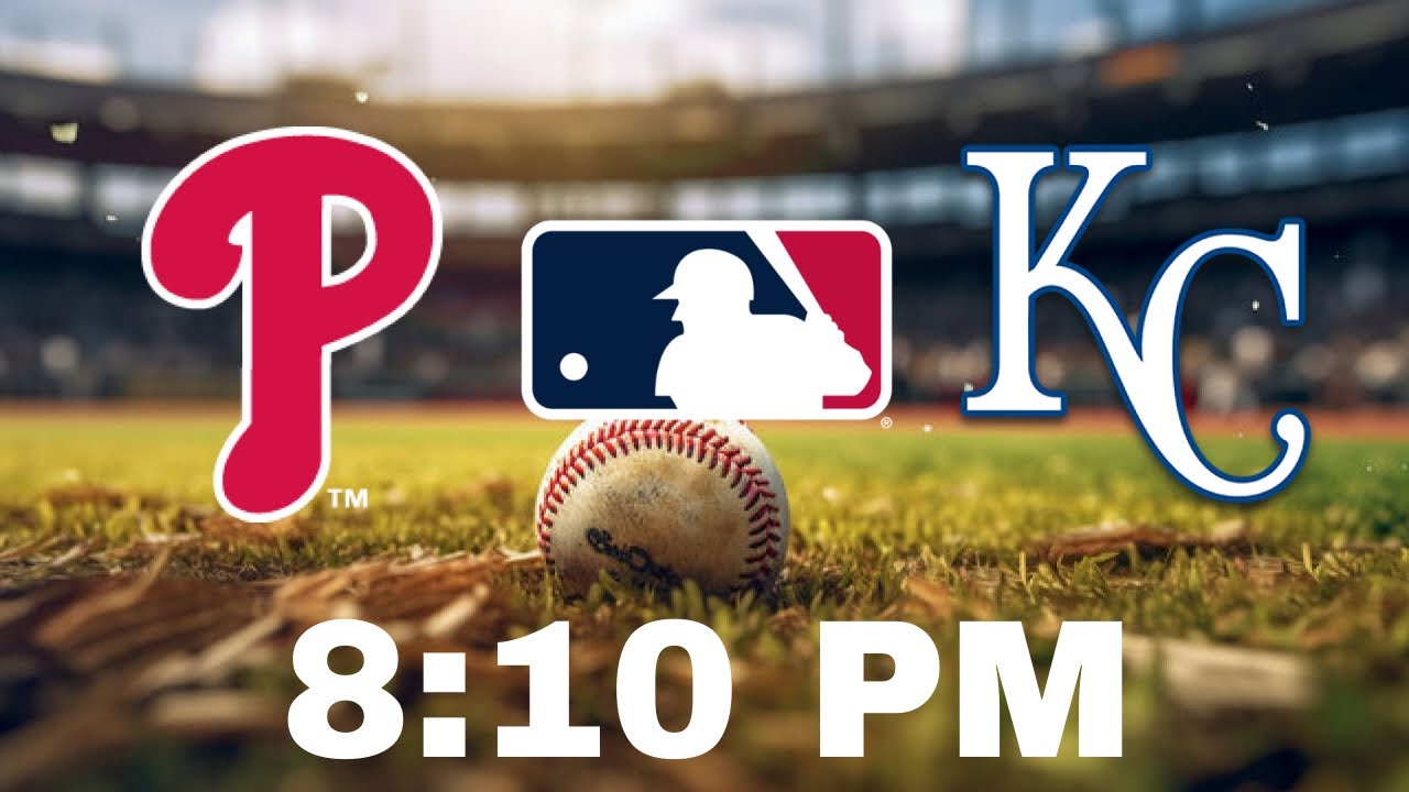 MLB BASEBALL PHILLIES VS ROYALS LIVE *SCOREBOARD* - YouTube
