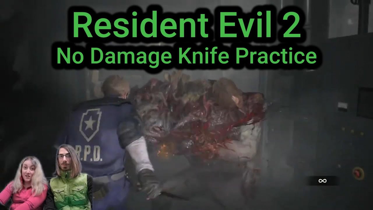 Leon Before Meeting Krauser (RE2 Remake No Damage Hardcore) - YouTube