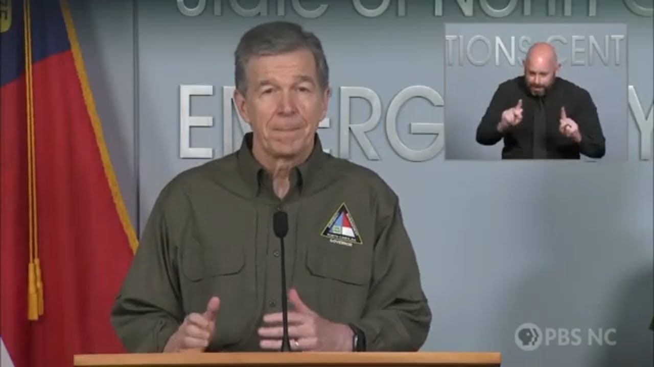 Helene in North Carolina: Gov. Cooper news conference Friday, Sept. 27 ...