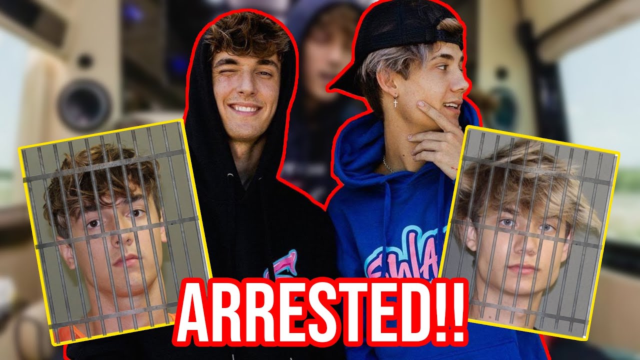 Bryce Hall & Jaden Hossler GOT ARRESTED IN TEXAS! (The TRUTH) - YouTube