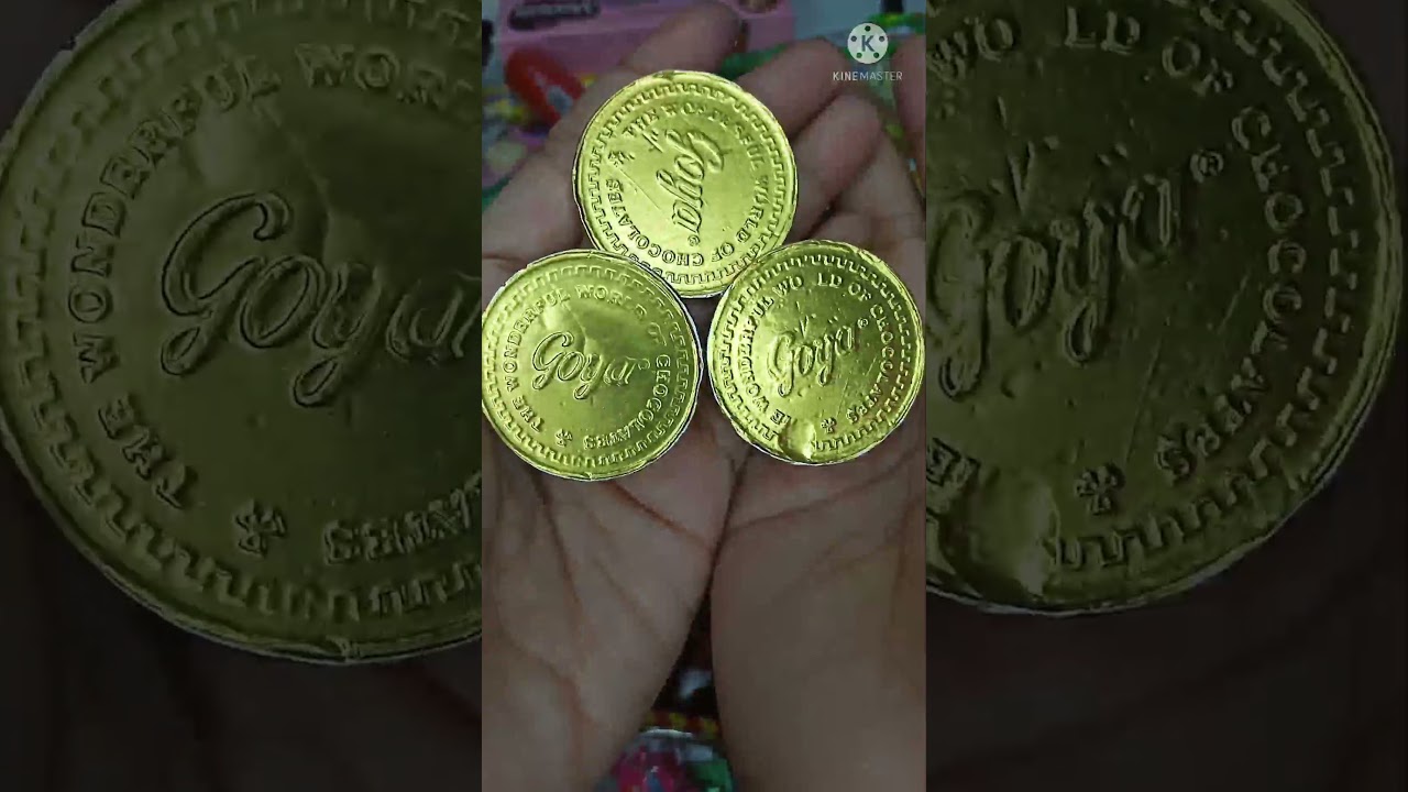 Chocolate Opening Video | Goya Coin Satisfying so Mouthwatering, Lots ...