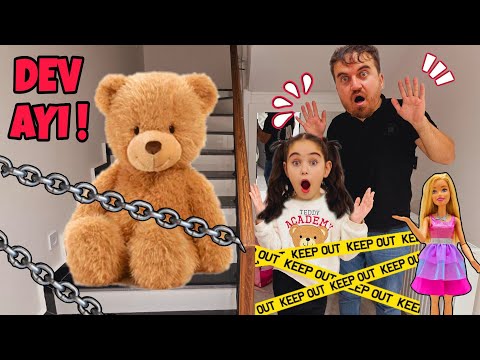 ELİF GİZEMLİ OYUNCAK AYI GELDİ!! SİHİRLİ HER YERDE GEZİYOR بابا جاب لي بالون - جنى مقداد | طيور بيبي