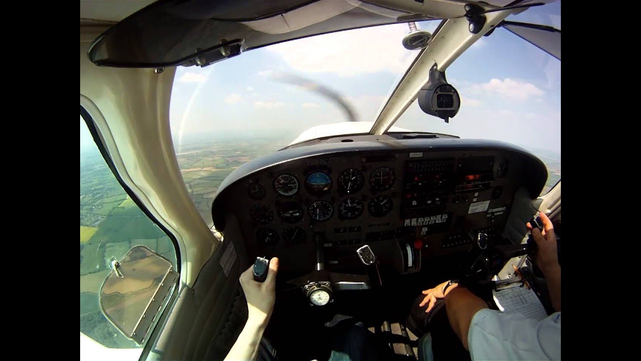 First Flying Lesson, GoPro from Pilot's Seat (All 30 minutes) - YouTube