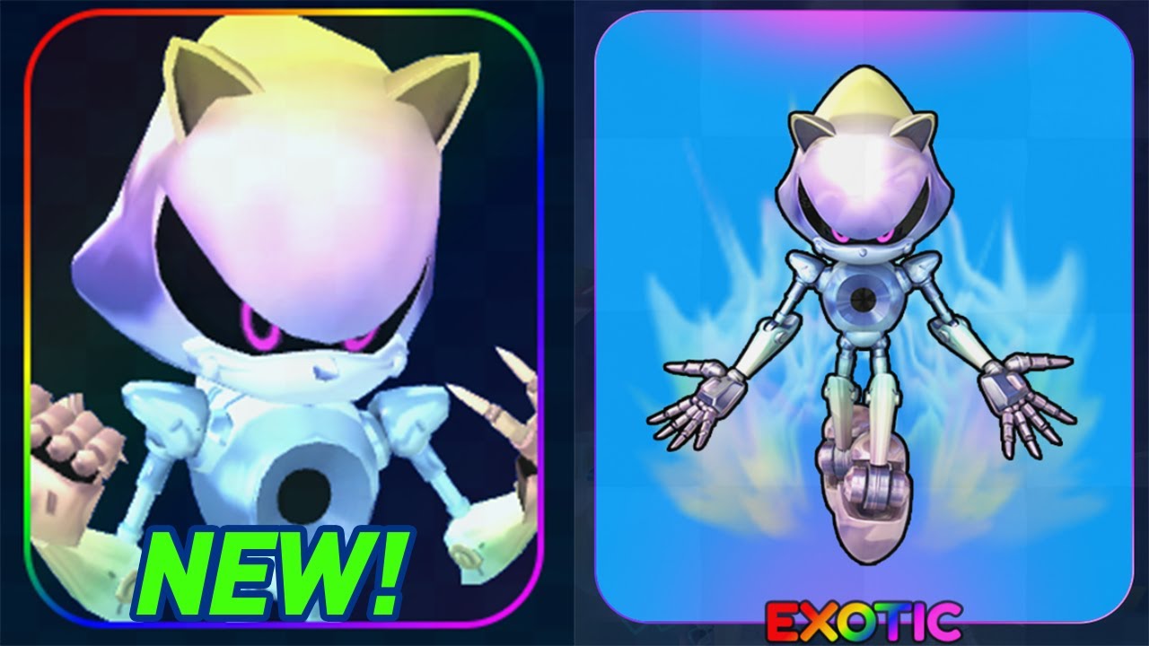 Holographic Metal Sonic New Character Unlocked in Sonic Speed Simulator ...