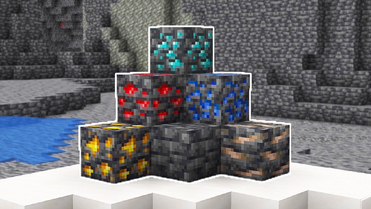 Minecraft Lapis Ore Texture