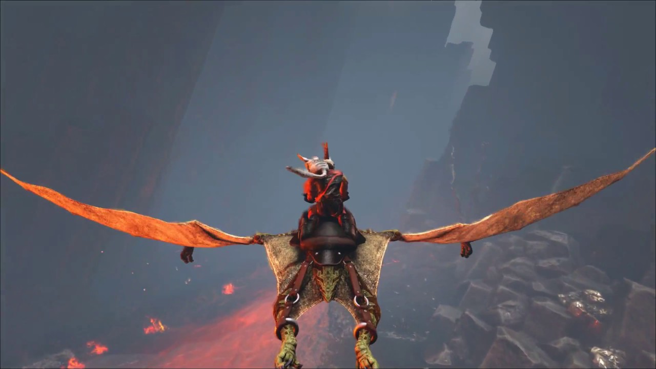 ARK: Survival Evolved - Scar Canyon Run - YouTube