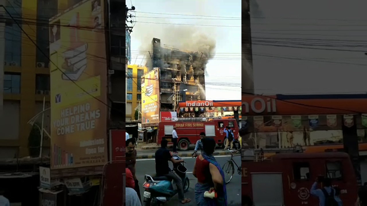 Gv mall patna fire - YouTube