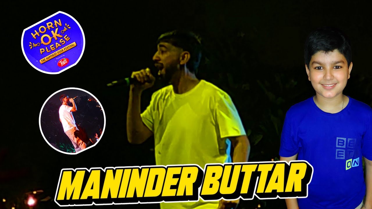Maninder Buttar Live Concert In JLN Stadium || Horn Ok Please 2024 ...