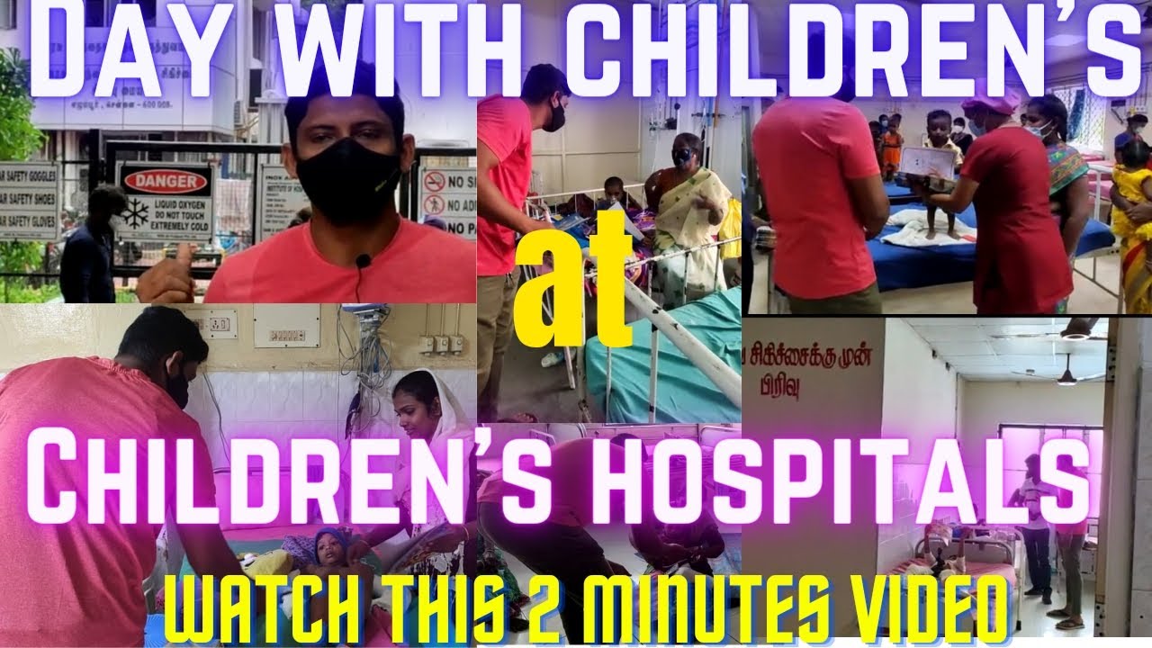 A day with children's 👶in children's hospitals watch this 2 minutes ...