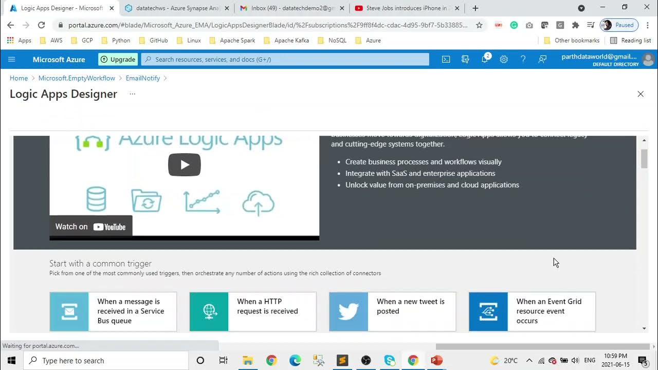 How to send email notifications for activities in the Azure Synapse Analytics data pipeline ...