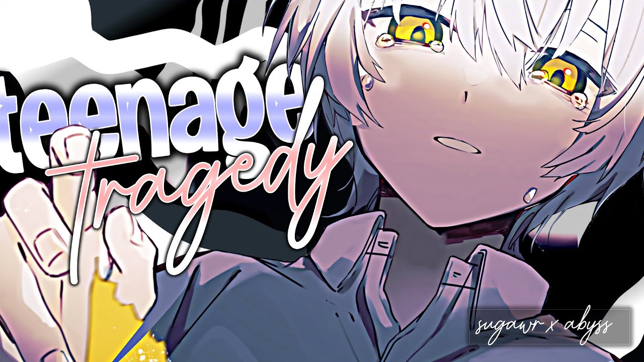 Nightcore → Teenage Tragedy - Rory Webley collab ft. @yuwrzeh - YouTube