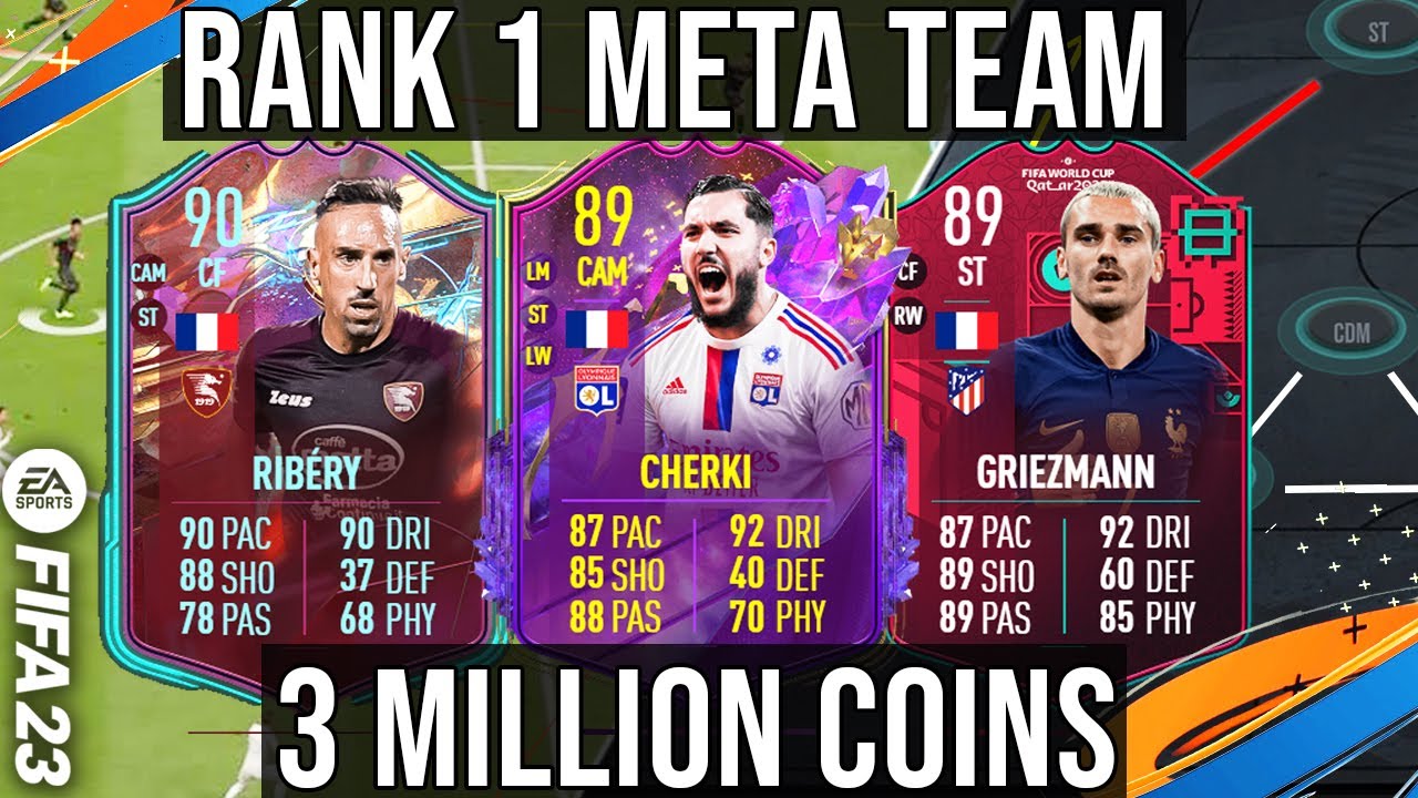 Best Rank 1 Meta 3 Million Coin Squad Builder All 5 5 Weak Foot