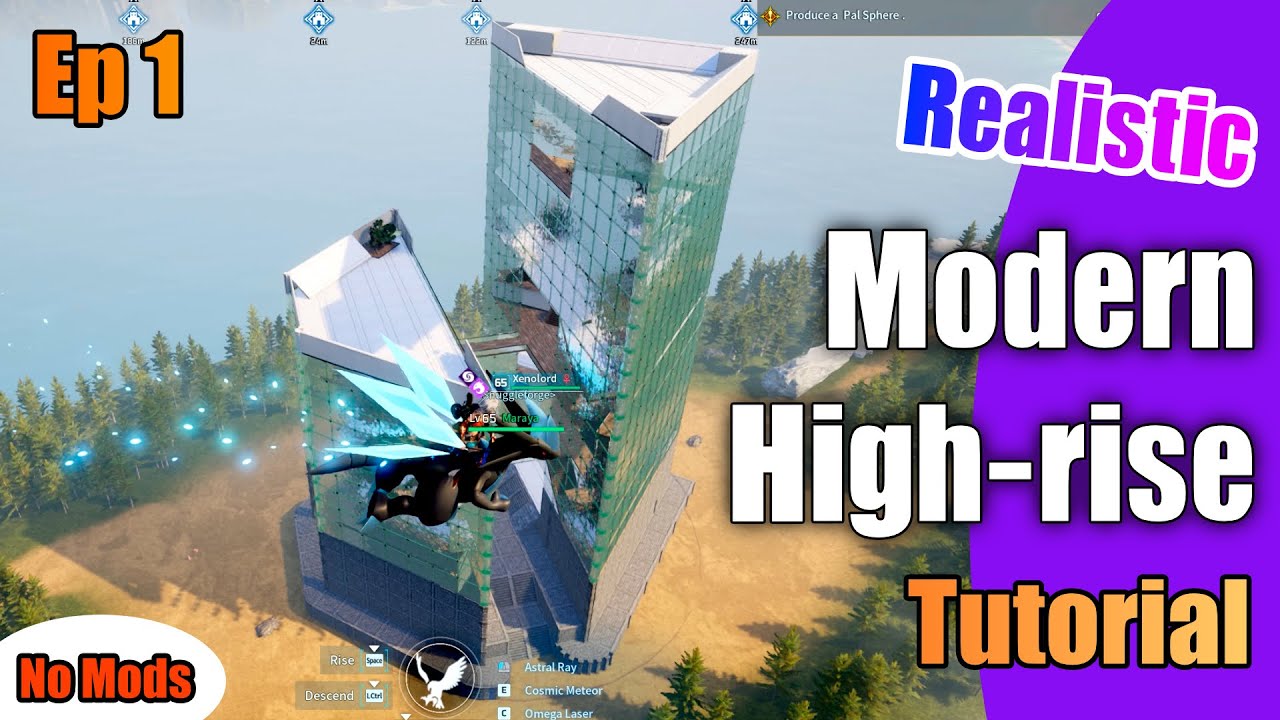 How to Build a Triangular High-Rise Base in Palworld | Step-by-Step ...