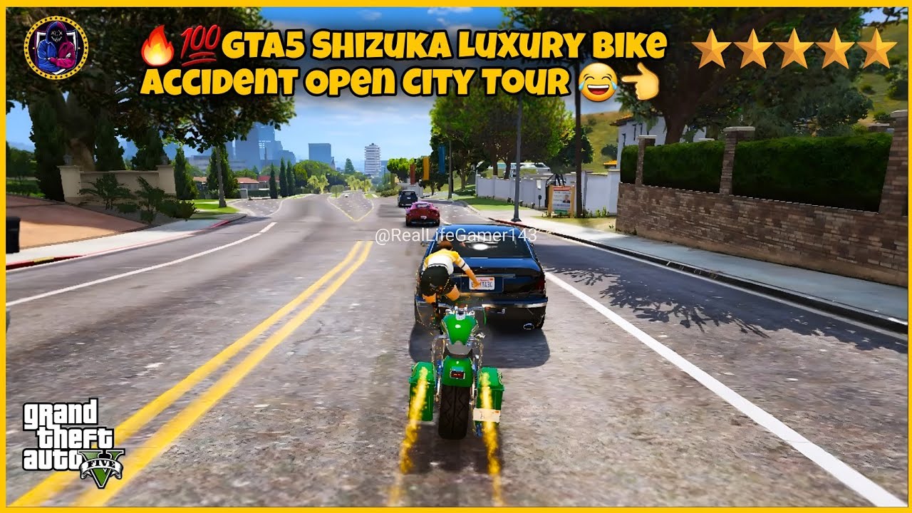 🔥💯GTA5 Shizuka Luxury Car Open City Tour 😂👈 You Won't Believe This! # ...