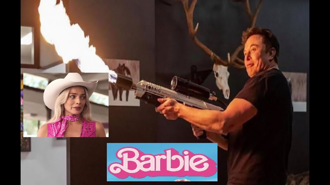 Elon Musk roast Barbie Movie people freak out - YouTube